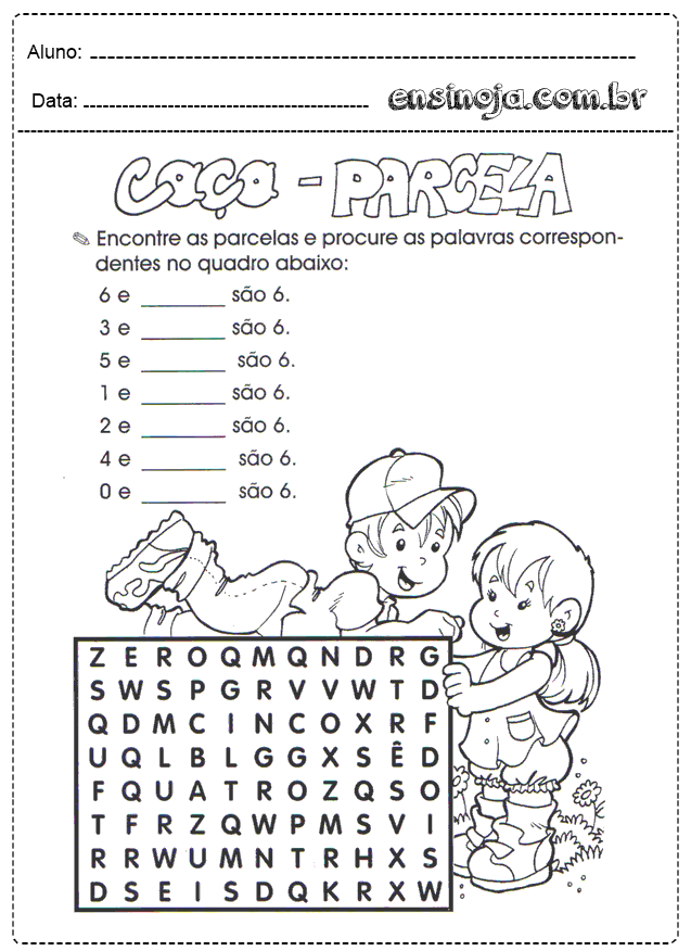 Atividade De Matematica Adicao E Subtracao